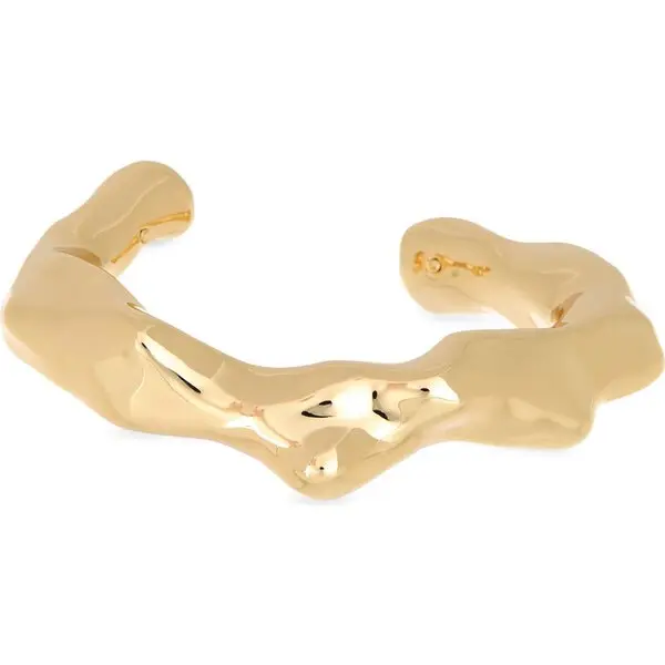 Tory Burch Cuff Bracelet - Light Brass