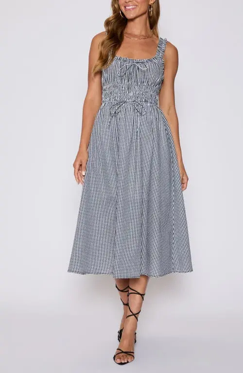 VICI Gingham Fit & Flare Dress