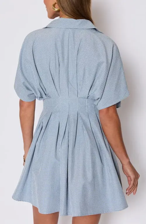 VICI Benson Pleated Shirtdress