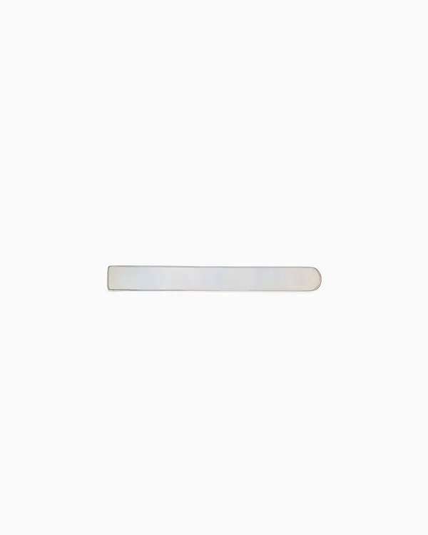 Giorgio Armani Sterling Silver Tie Bar