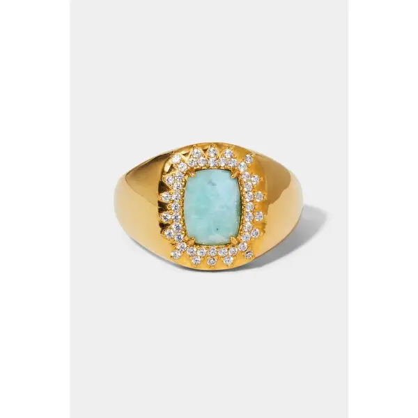 Nadri Cabarete Larimar Ring - Gold