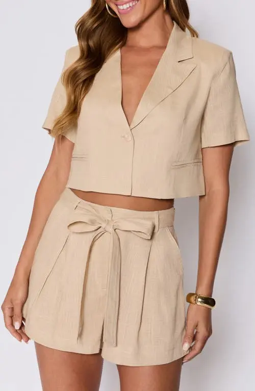 VICI Modern Muse Crop Short Sleeve Jacket