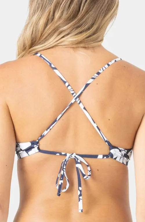 Roxy Oceanside Athletics Triangle Bikini Top