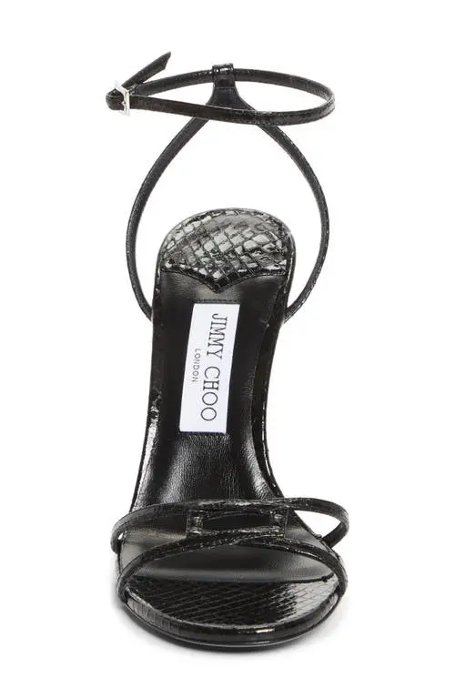 JIMMY CHOO 1998 Leo Sandal - Black
