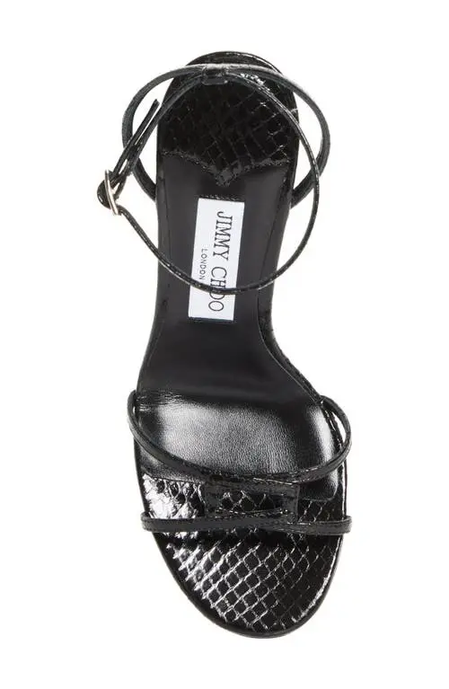 JIMMY CHOO 1998 Leo Sandal - Black