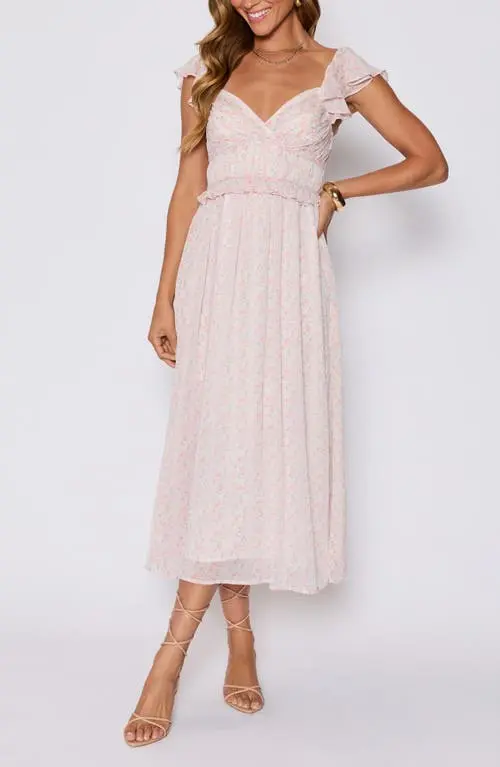 VICI Enchanted Ruffle Maxi Dress