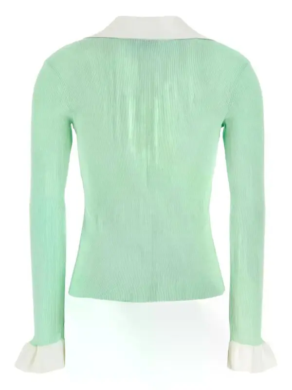 SELF-PORTRAIT Ribbed Cardigan
