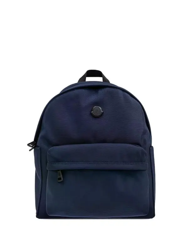 Moncler Logo-patch Backpack - Blue