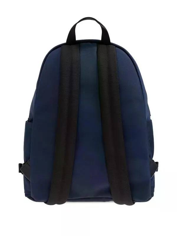 Moncler Water-repellent Logo-patch Backpack - Blue