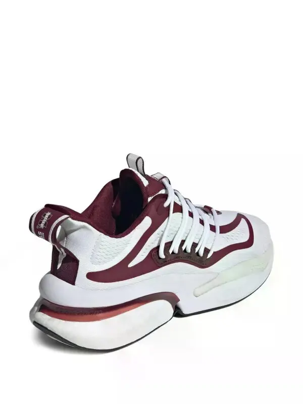 Adidas Mississippi State Alphaboost V1 Sneakers - White