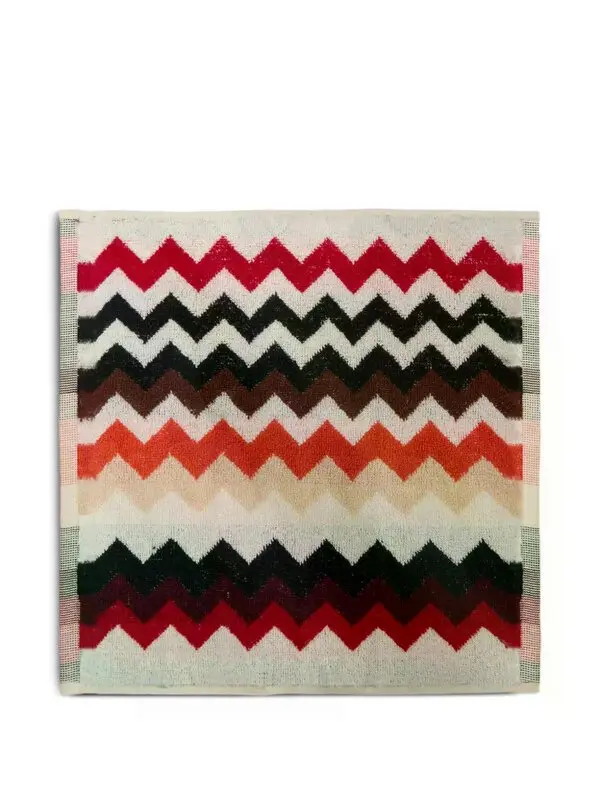 Missoni Best Zigzag-woven Face-towel - Neutrals
