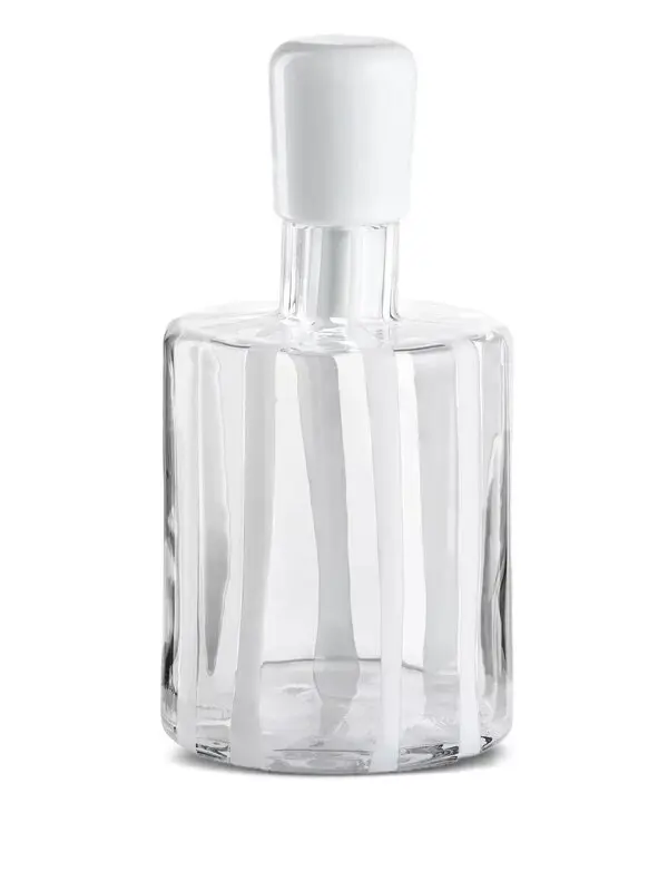NASONMORETTI Cyrcus Glass Bottle - White