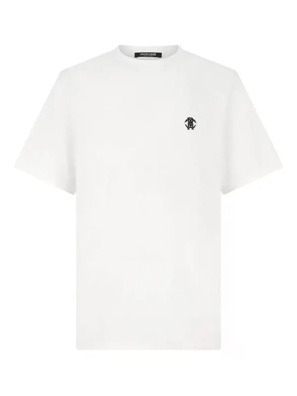 Roberto Cavalli Embroidered-logo T-shirt
