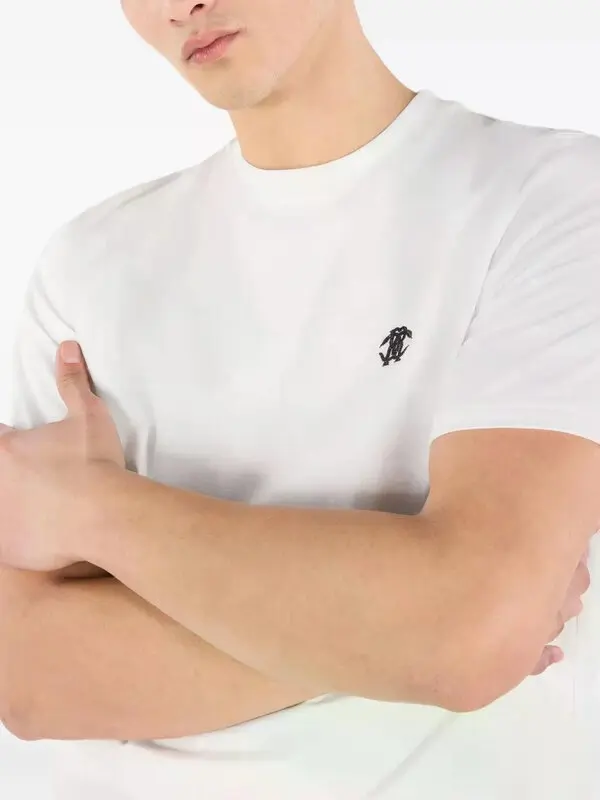 Roberto Cavalli Embroidered-logo T-shirt
