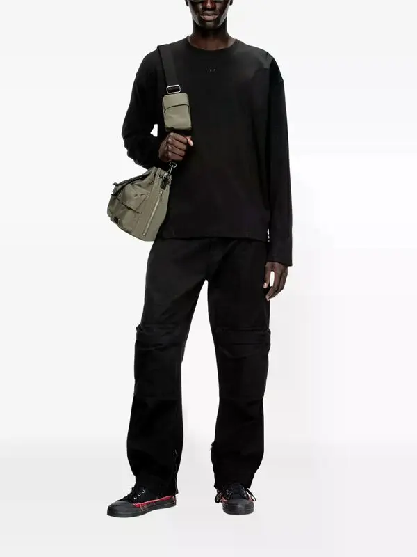 DIESEL® Panelled Long-sleeved T-shirt