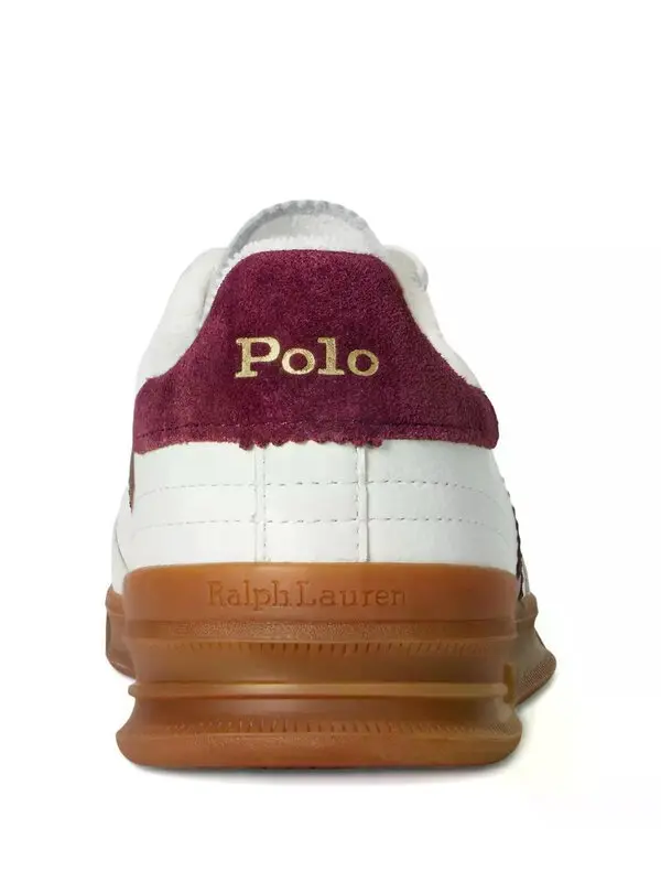 Polo Ralph Lauren Heritage Aera Suede Sneakers - White