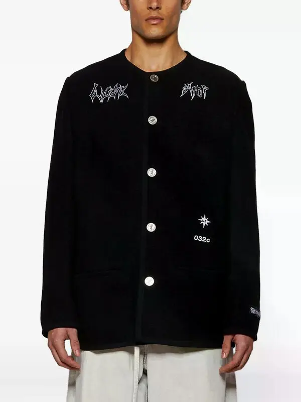 032C Ghost Writer Button-up Embroidered Jacket