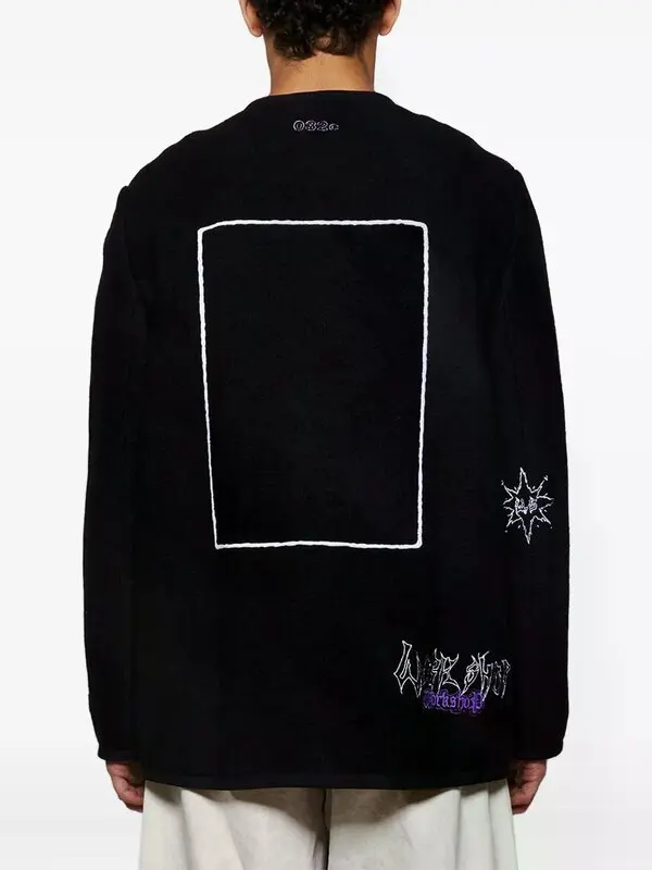 032C Ghost Writer Button-up Embroidered Jacket