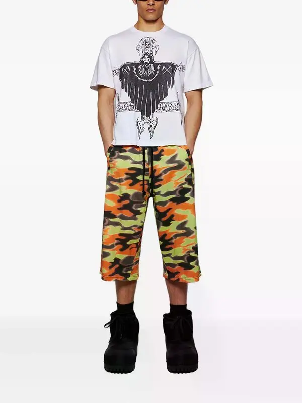 BLUEMARBLE Camouflage-print Shorts