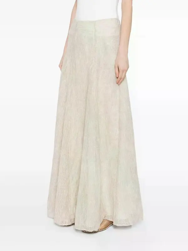 RUOHAN Straight Hem Skirt