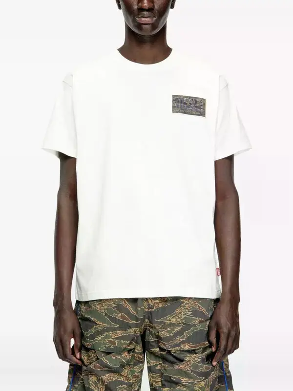 DIESEL® T-norm-t3 Graphic-patch T-shirt