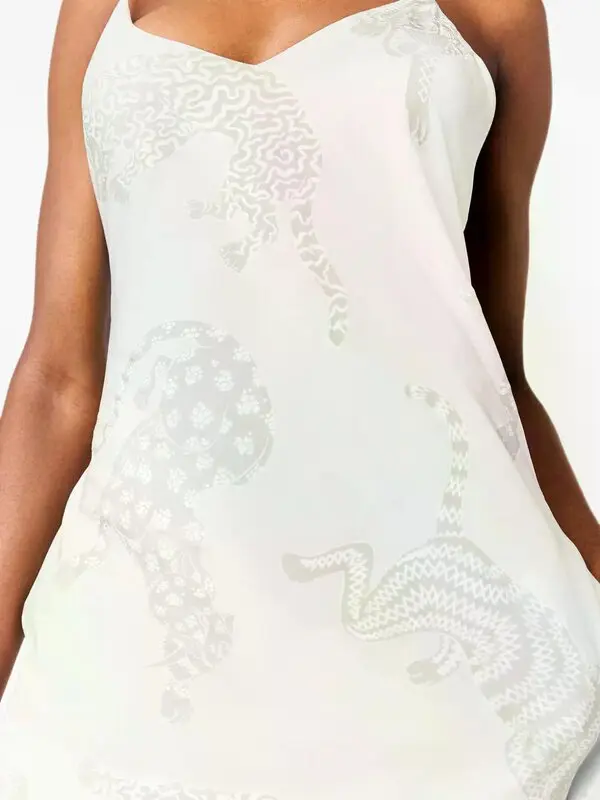 Stella McCartney Leopard-pattern Sleeveless Dress