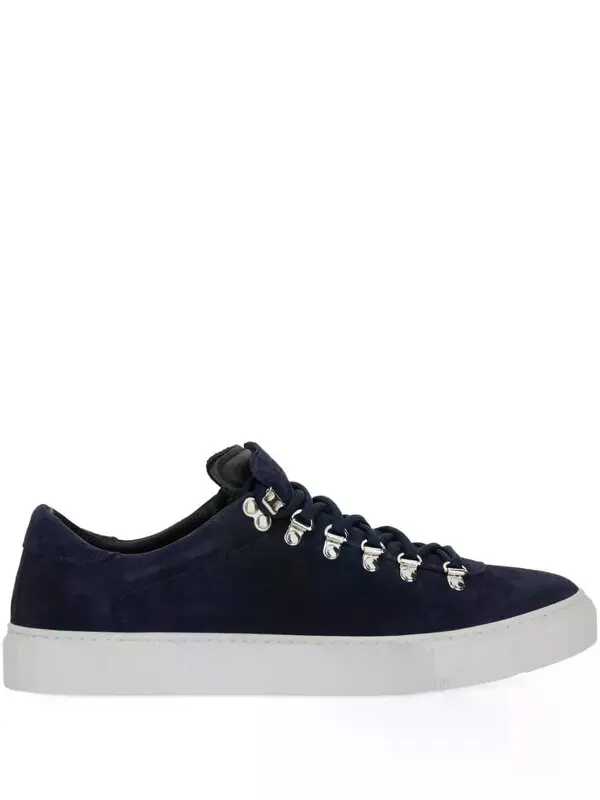 Diemme Suede Lace-up Sneakers - Blue