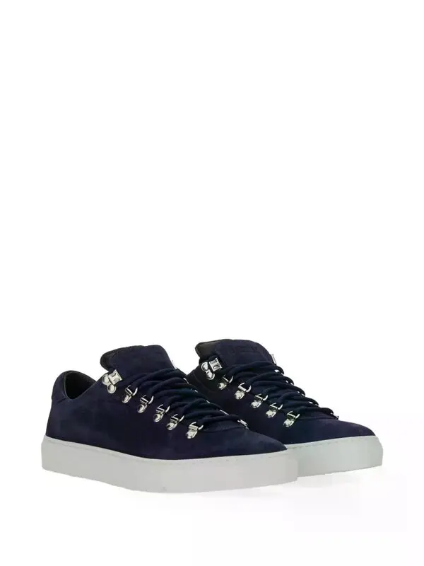 Diemme Suede Lace-up Sneakers - Blue