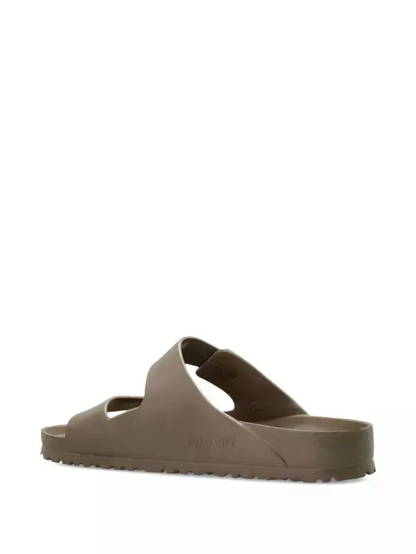 BIRKENSTOCK Arizona Double-buckle Slides - Brown