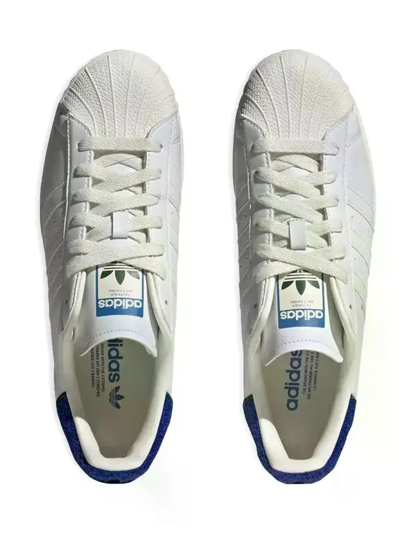 Adidas Superstar Lace Up Sneakers - White