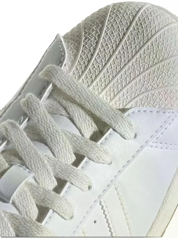 Adidas Superstar Lace Up Sneakers - White