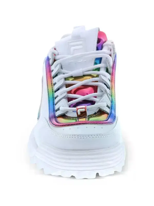 FILA Disruptor 2 Rainbow Chrome Sneakers - White