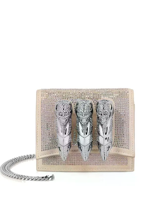 Philipp Plein Embellished Clutch - Neutrals