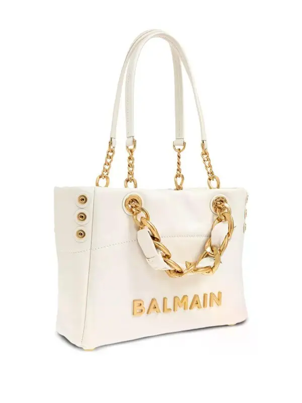 Balmain 1945 Small Logo-embellished Tote