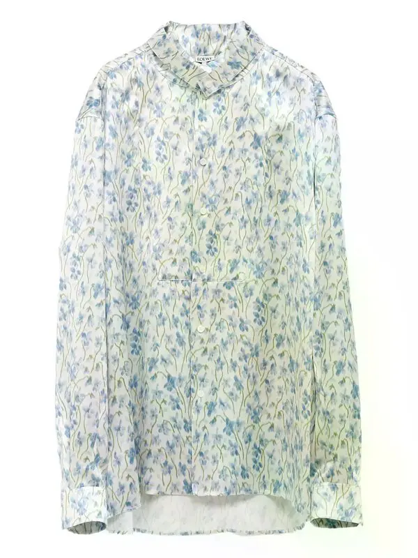 Loewe Floral-print Button-up Shirt