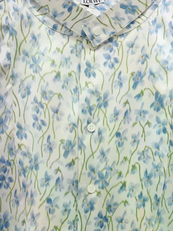 Loewe Floral-print Button-up Shirt