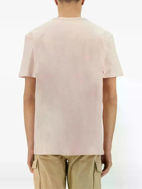 Woolrich Embroidered Logo T-shirt - Pink