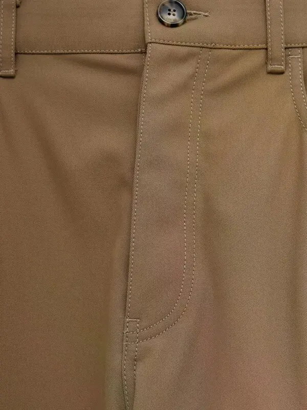 Loewe Logo-patch Trousers - Neutrals