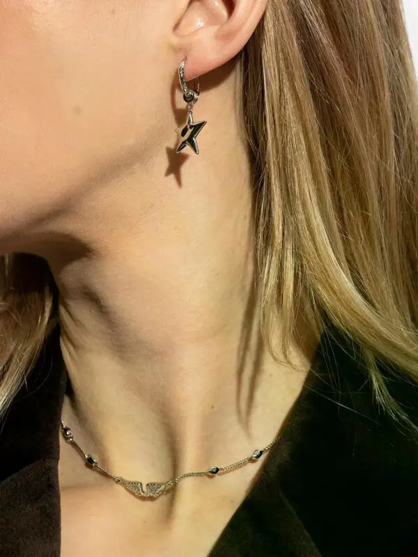 Zadig&Voltaire Star-charm Hoop Earrings