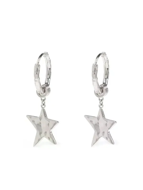Zadig&Voltaire Star-charm Hoop Earrings