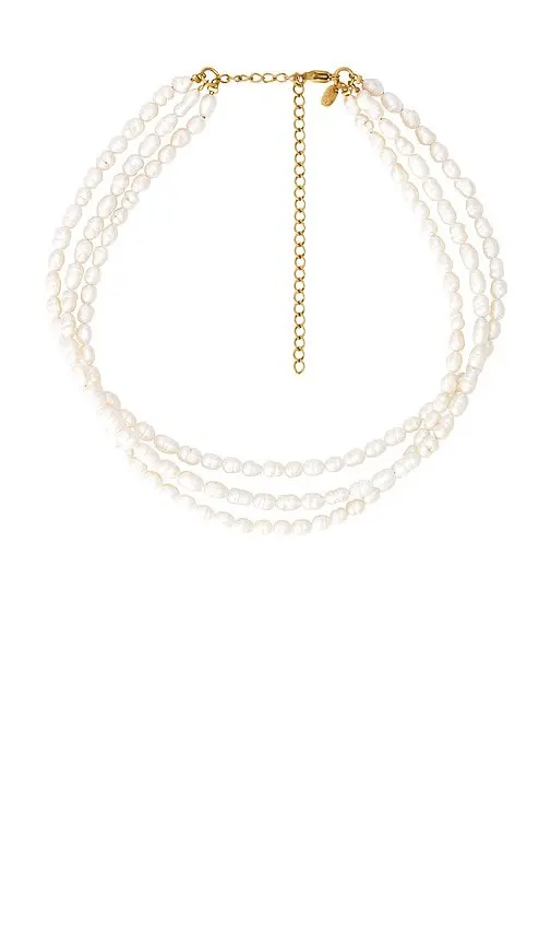 PETIT MOMENTS Mini Bloom Choker - Pearl