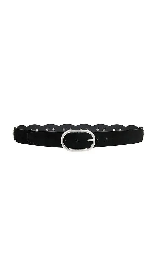 8 Other Reasons Suedette Oval Belt - Black