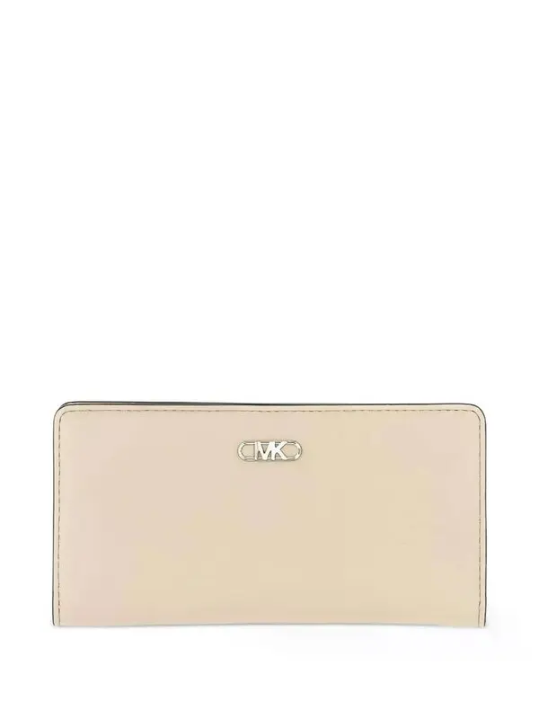 Michael Kors Zip-around Wallet - Neutrals