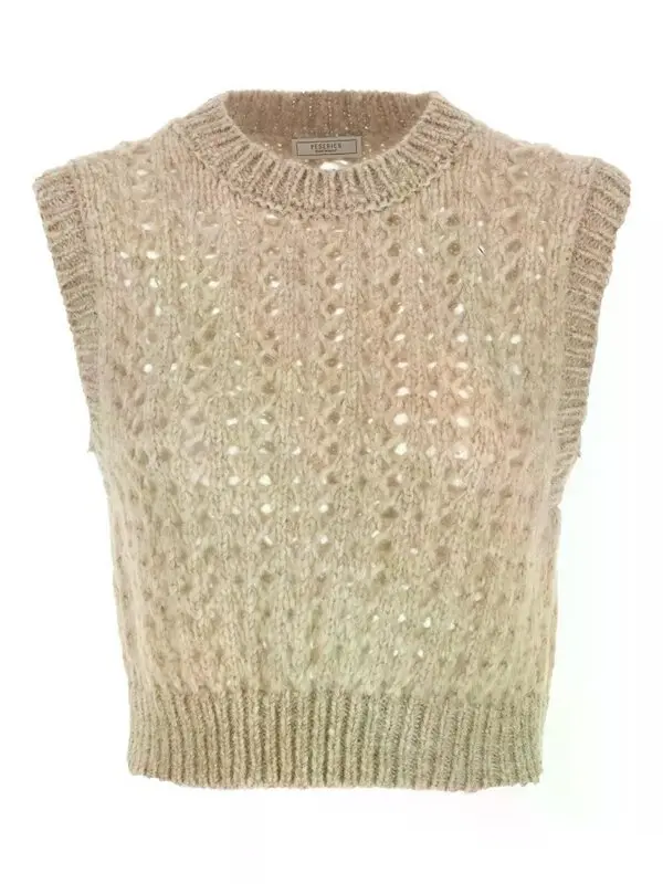 Peserico Open-knit Vest