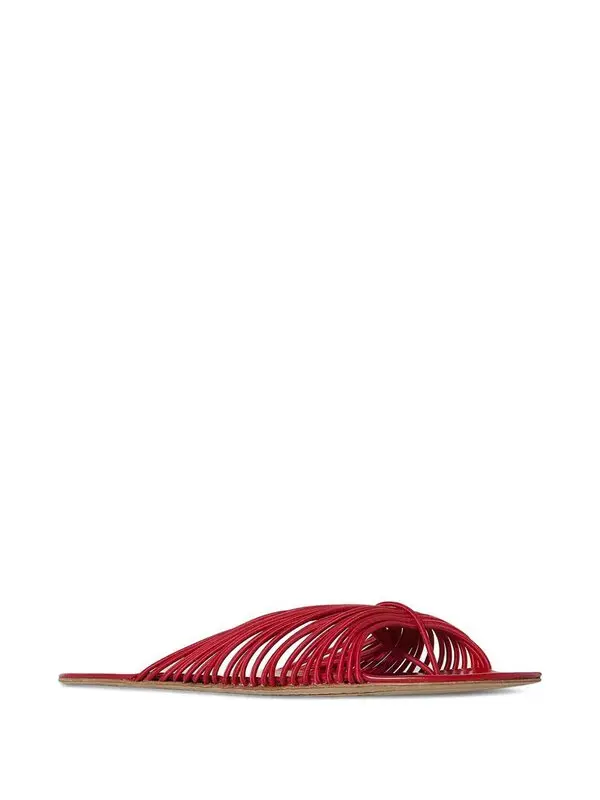 THE ROW Sara Sandals - Red