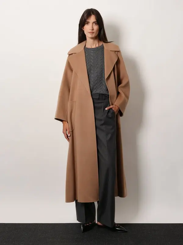 Max Mara Doris Virgin Wool Coat - Beige