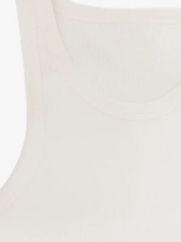 AlaïA Halter Bodysuit - White | Editorialist
