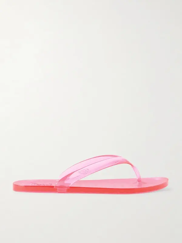 ANCIENT GREEK SANDALS Saionara Jelly Pvc Flip Flops - Pink