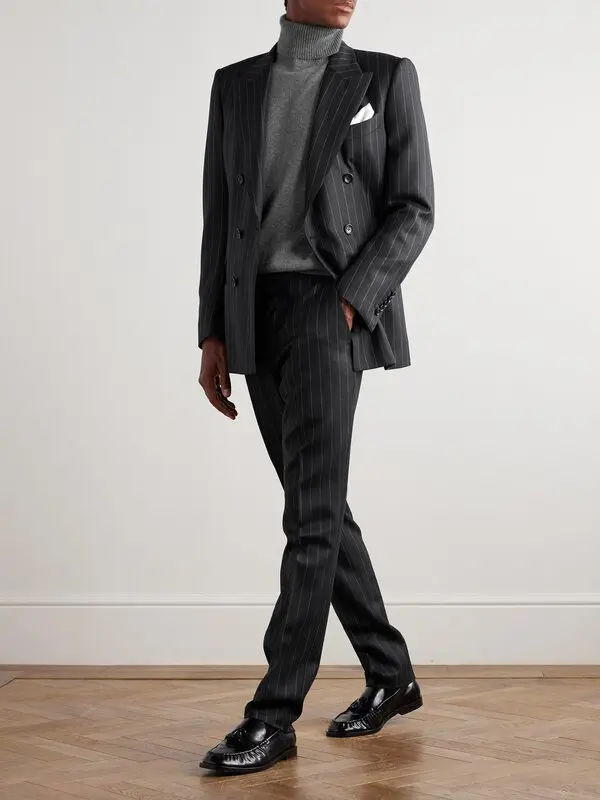 TOM FORD Cashmere Rollneck Sweater - Gray