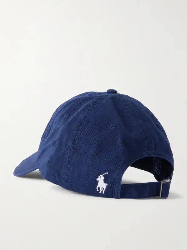 Ralph Lauren Logo-embroidered Cotton-twill Baseball Cap